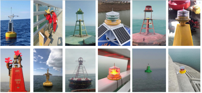 5-10NM high brightness Solar Powered Navigation Buoy Light